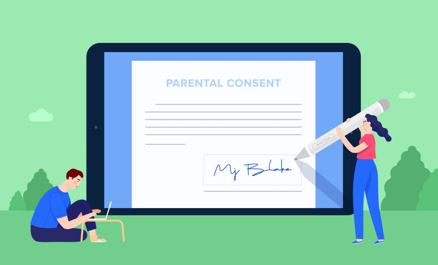 Electronic Signature - CyberHoot