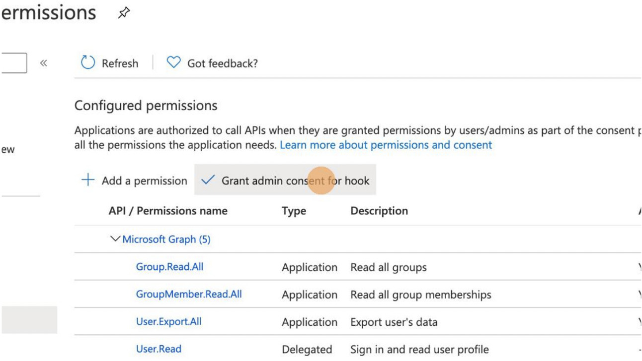 GCC Azure Only: Integration Step 2 - Add Azure Permissions - CyberHoot