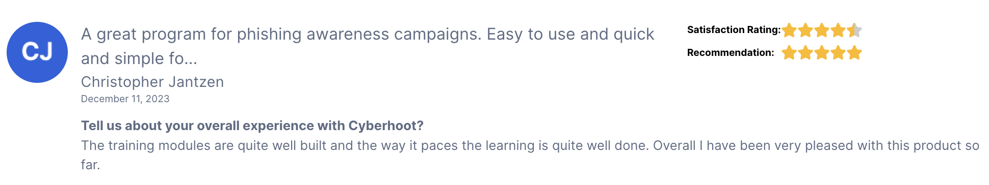 CyberHoot Newsletter - December 2023 - CyberHoot